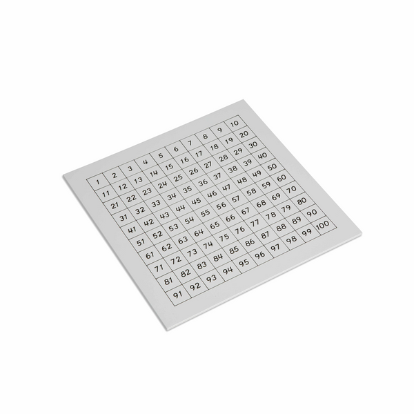 Control for Pythagorean table - Nienhuis AMI – Ma Petite Planète Montessori