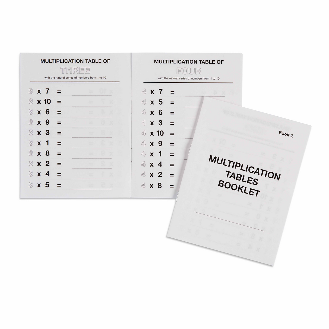 Booklet of multiplication tables n°2 - Nienhuis AMI – Ma Petite Planète ...